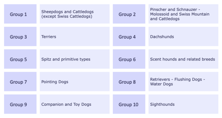 FCI Groups - Dogs.ie Help
