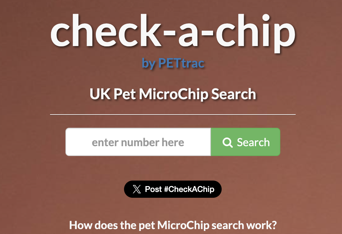 Checking Microchips – Northern Ireland – Dogs.ie Help